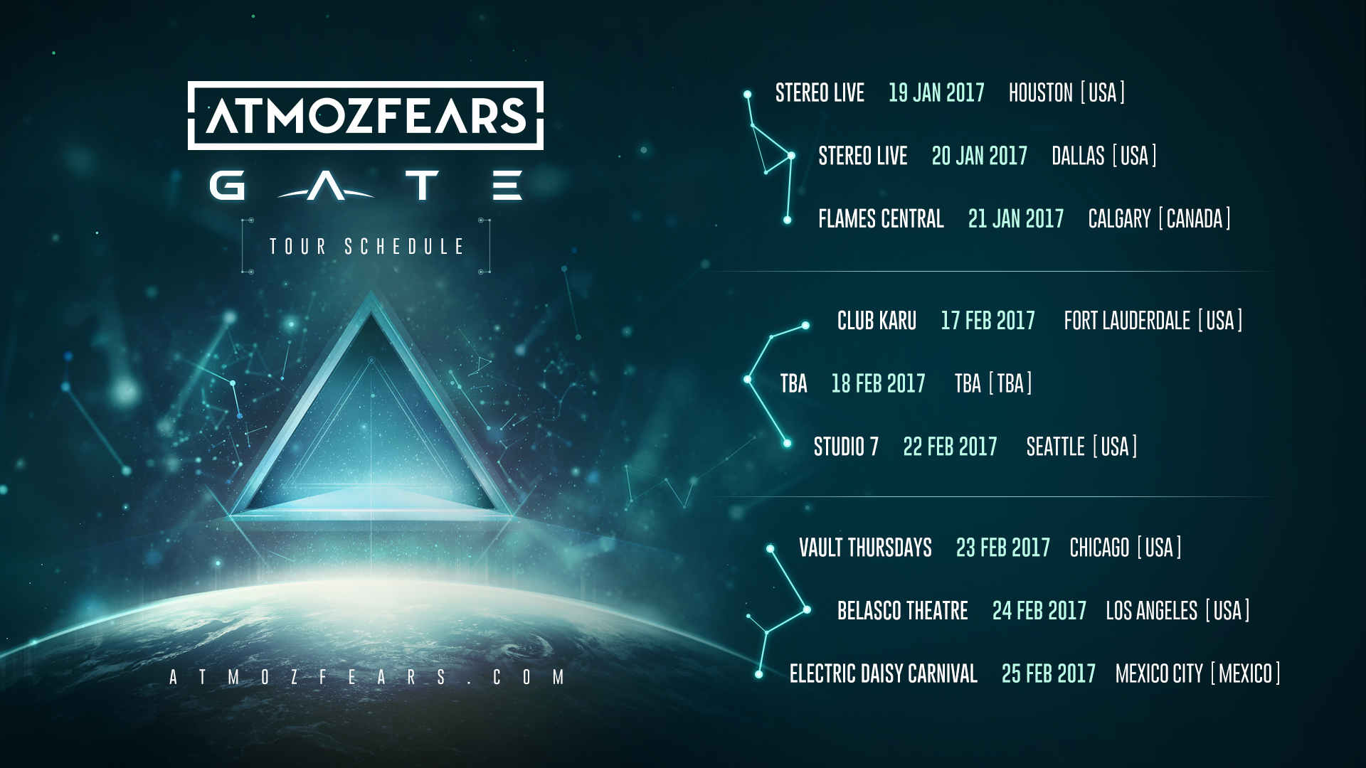 Atmozfears Announces North American Tour 'G/TE'! | EDM Identity