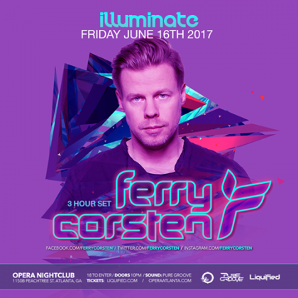 Ferry Corsten @ Opera Nightclub | Rescheduled Date And Info | EDM Identity