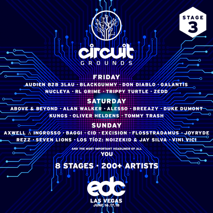 EDC Las Vegas 2017 | Daily Lineups By Stage Released! | EDM Identity