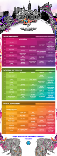 Electric Zoo 2017 | Set Times, Maps, And More! | EDM Identity