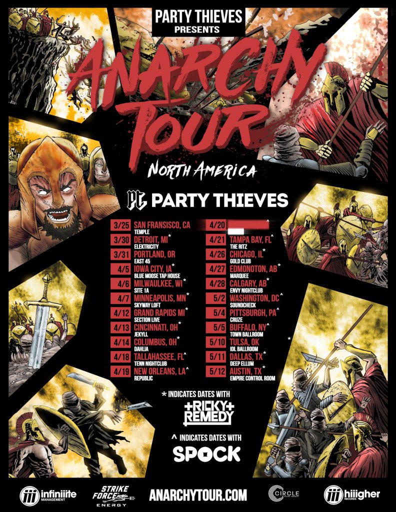 Party Thieves Announces Anarchy North America Tour Dates! | EDM Identity