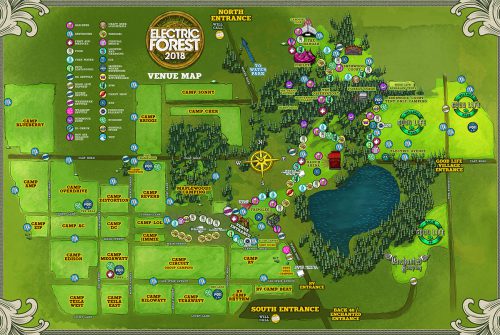Electric Forest 2018 Set Times, Festival Map, & More! | EDM Identity