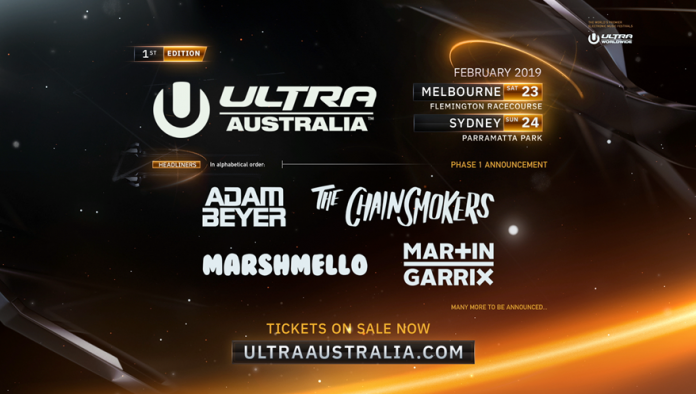 Ultra Australia 2019 Drops News Of Phase One Lineup and Expansion!