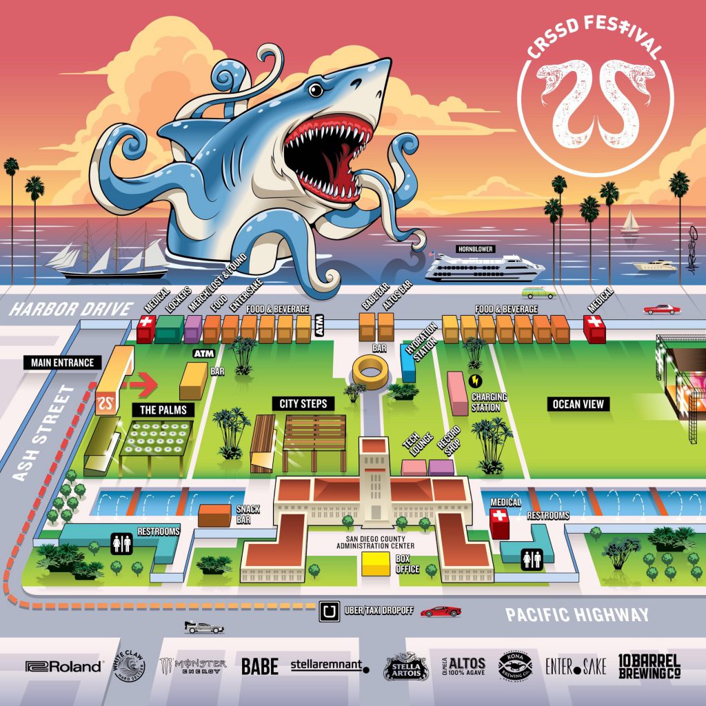CRSSD Festival Fall 2019 Set Times, Festival Map, And Essential Info ...