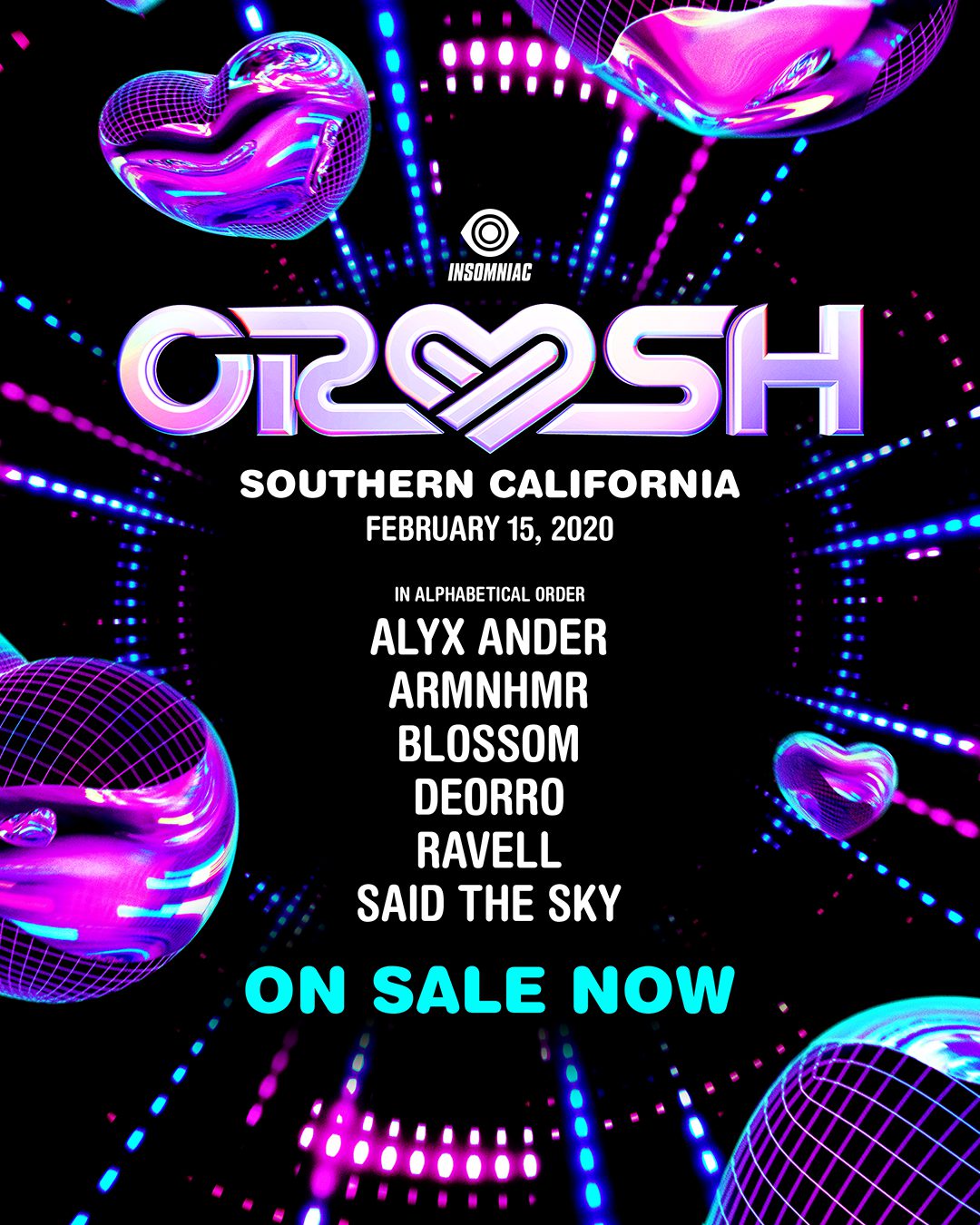 Lineups Revealed for Crush 2020 in SoCal, San Francisco, and Arizona ...
