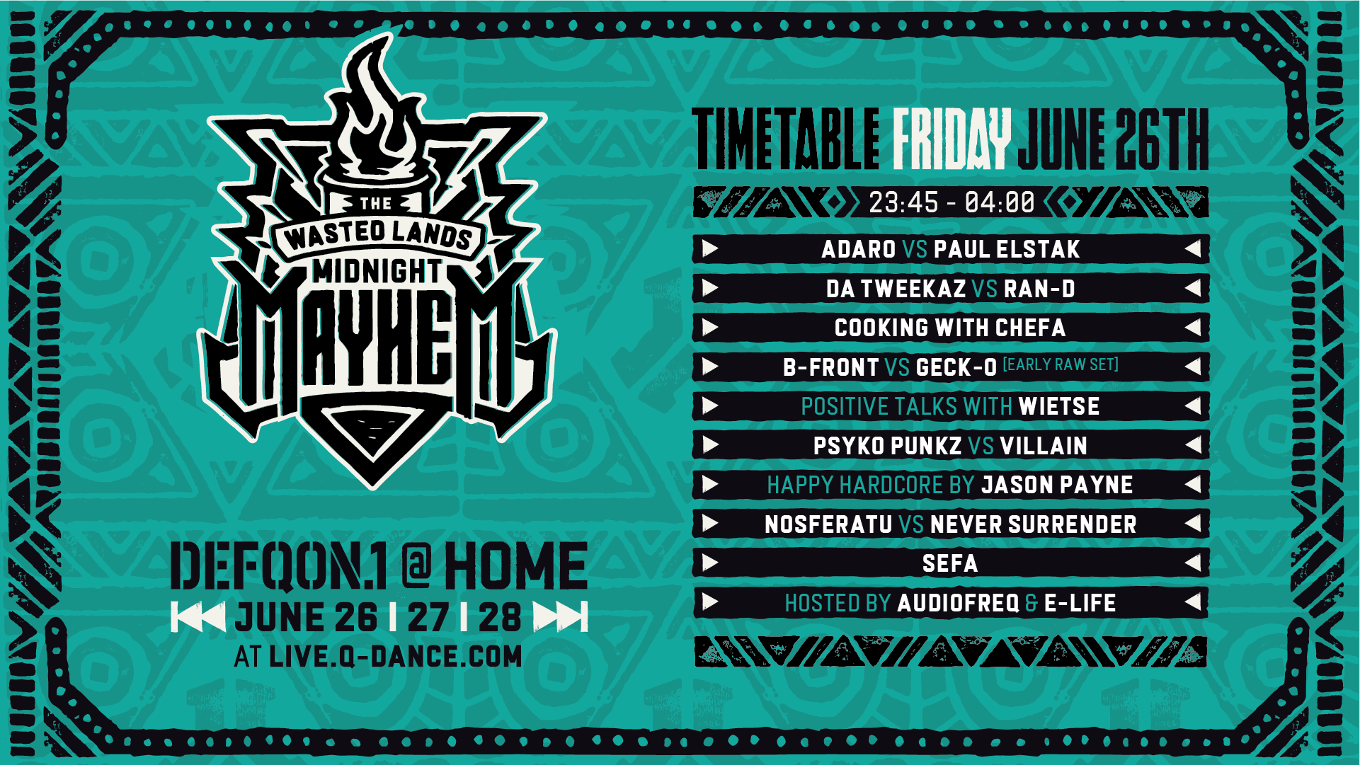 Defqon.1 at Home Festival Livestream Schedule & Info [Watch Inside ...