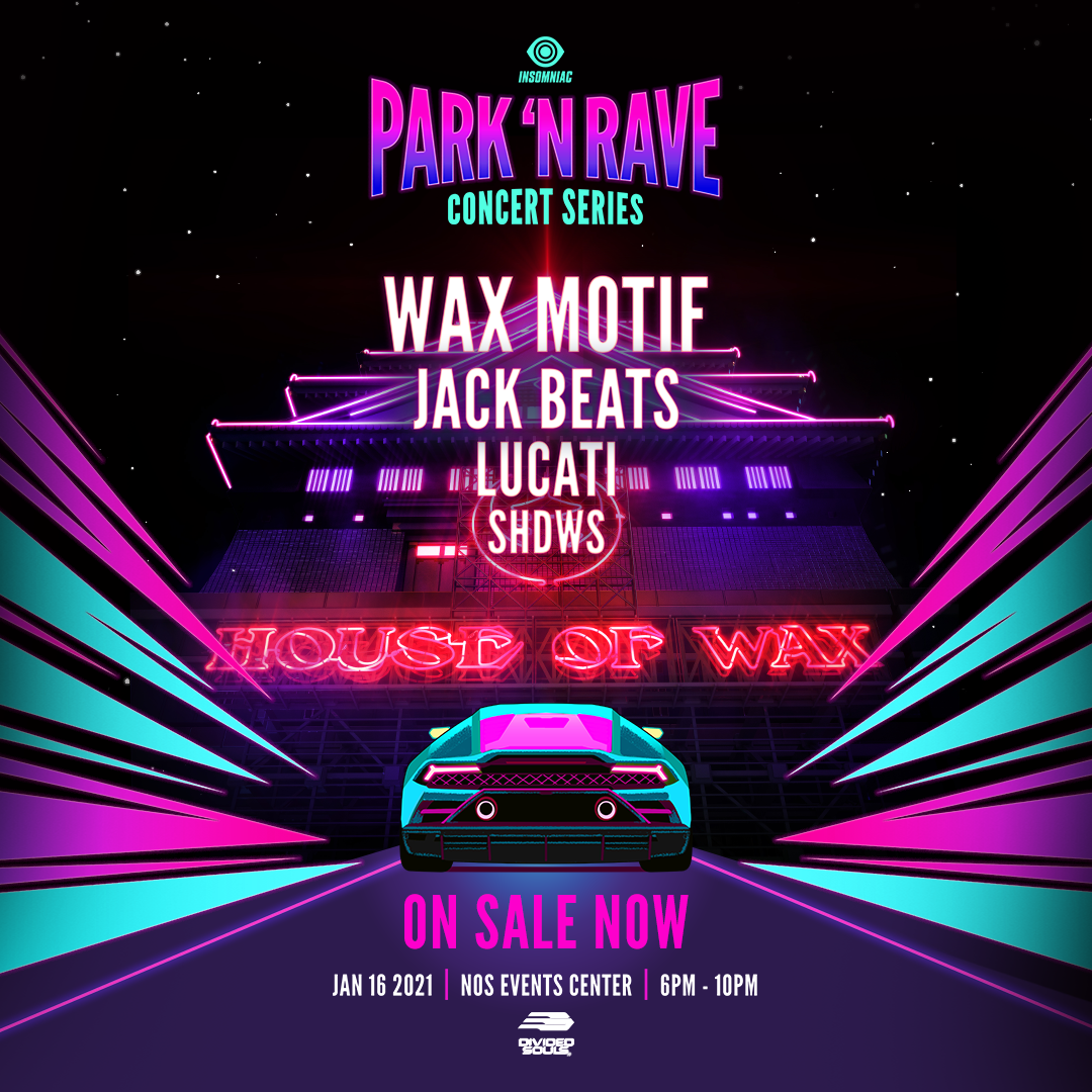 Insomniac Announces Park N Rave with Wax Motif | EDM Identity