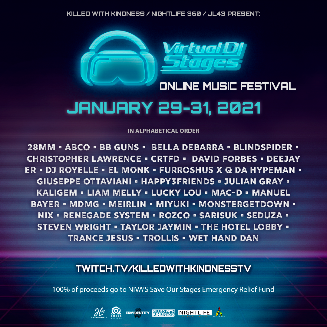 Virtual DJ Stages Announces Launch Party Livestream | EDM Identity
