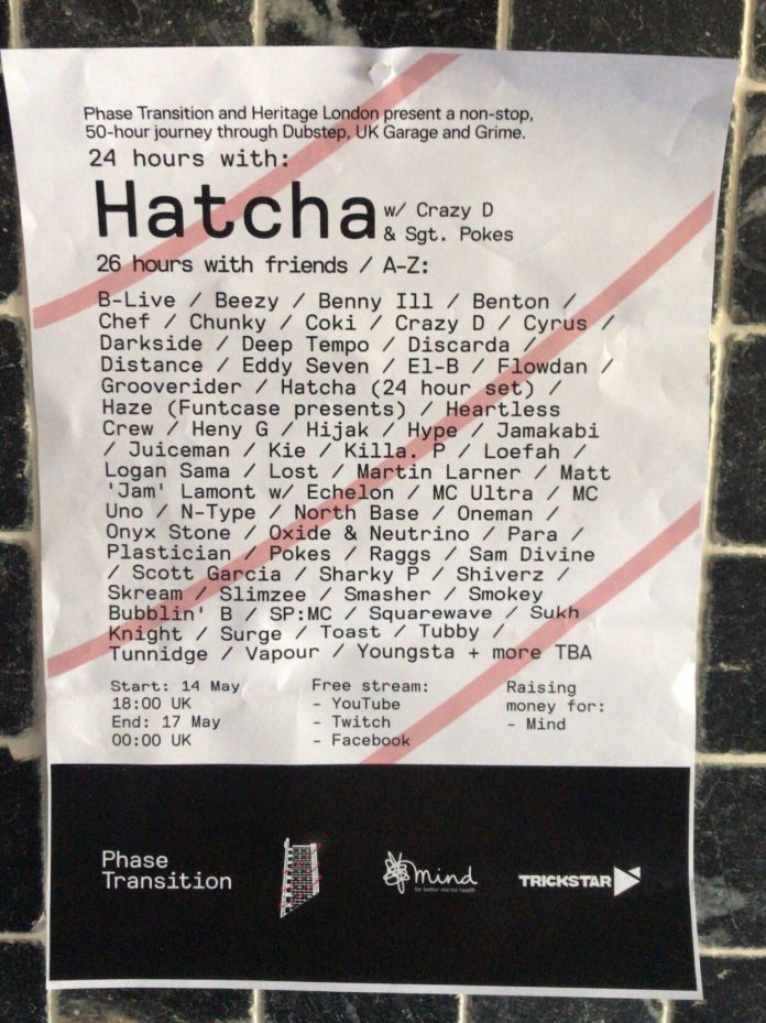 Hatcha Announces 50 Hour Livestream Event | EDM Identity
