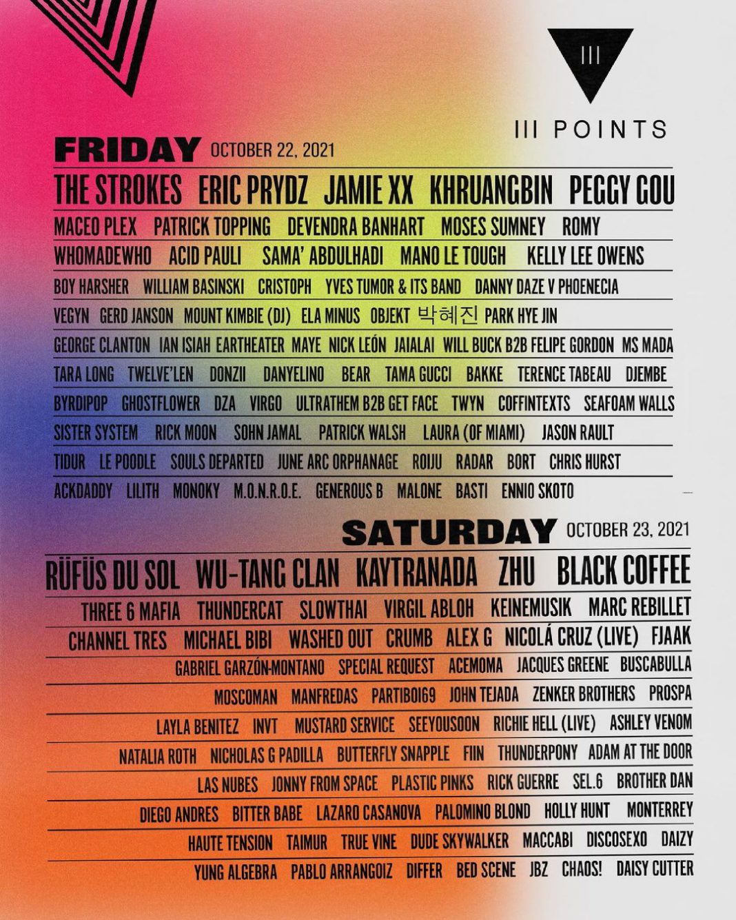 III Points Festival Drops Daily Lineups For 2021 Edition | EDM Identity