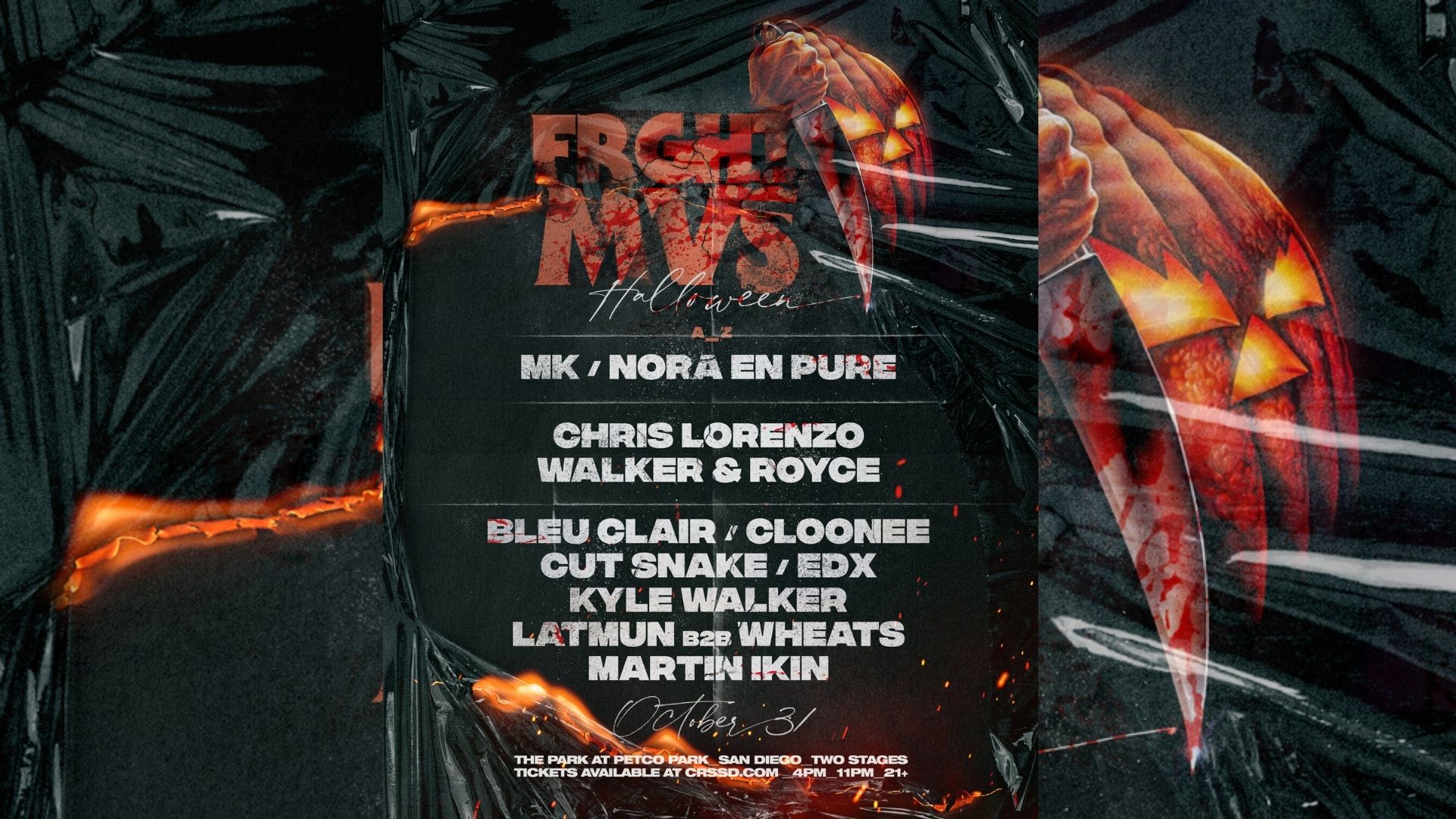 FNGRS CRSSD Announces Lineup for FRGHT MVS | EDM Identity