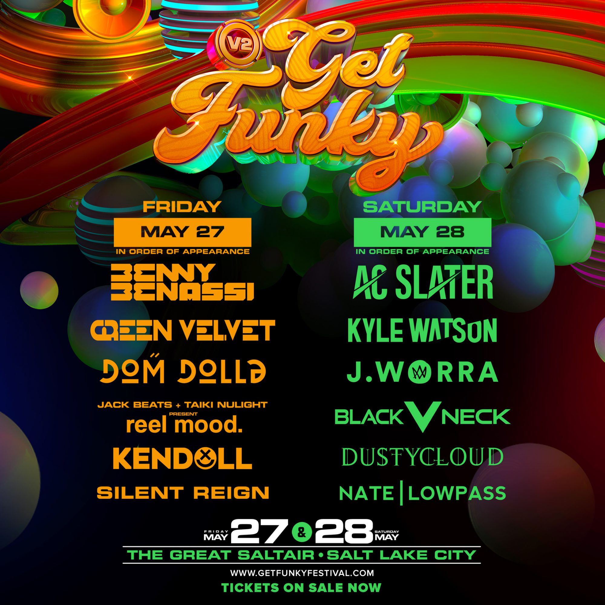 V2 Presents Drops Lineup for Get Funky 2022 | EDM Identity