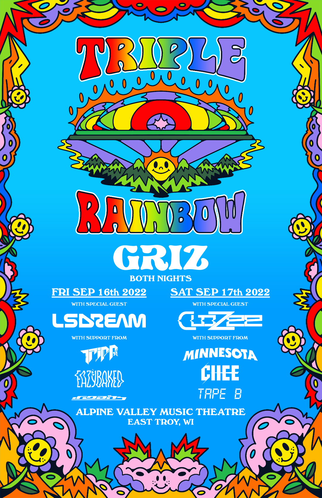 GRiZ Announces First-Ever Exclusive Camping Festival Triple Rainbow ...