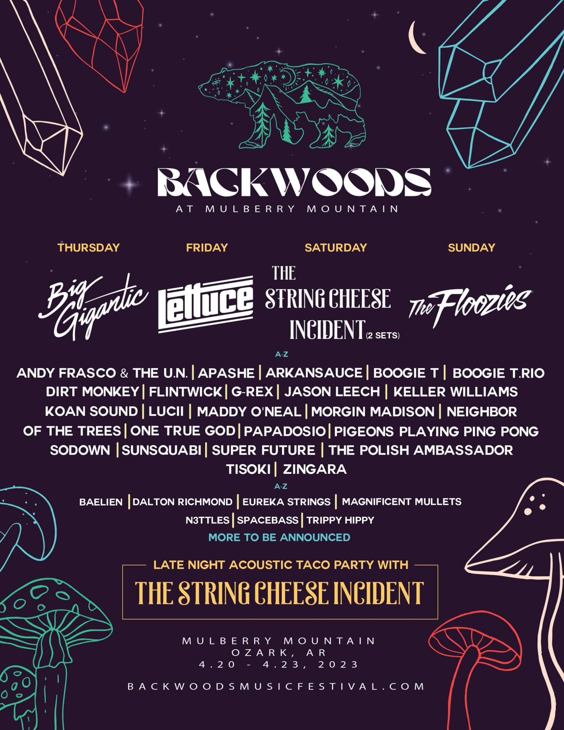 Backwoods Music Festival Announces First Phase Of 2023 Lineup | EDM Identity