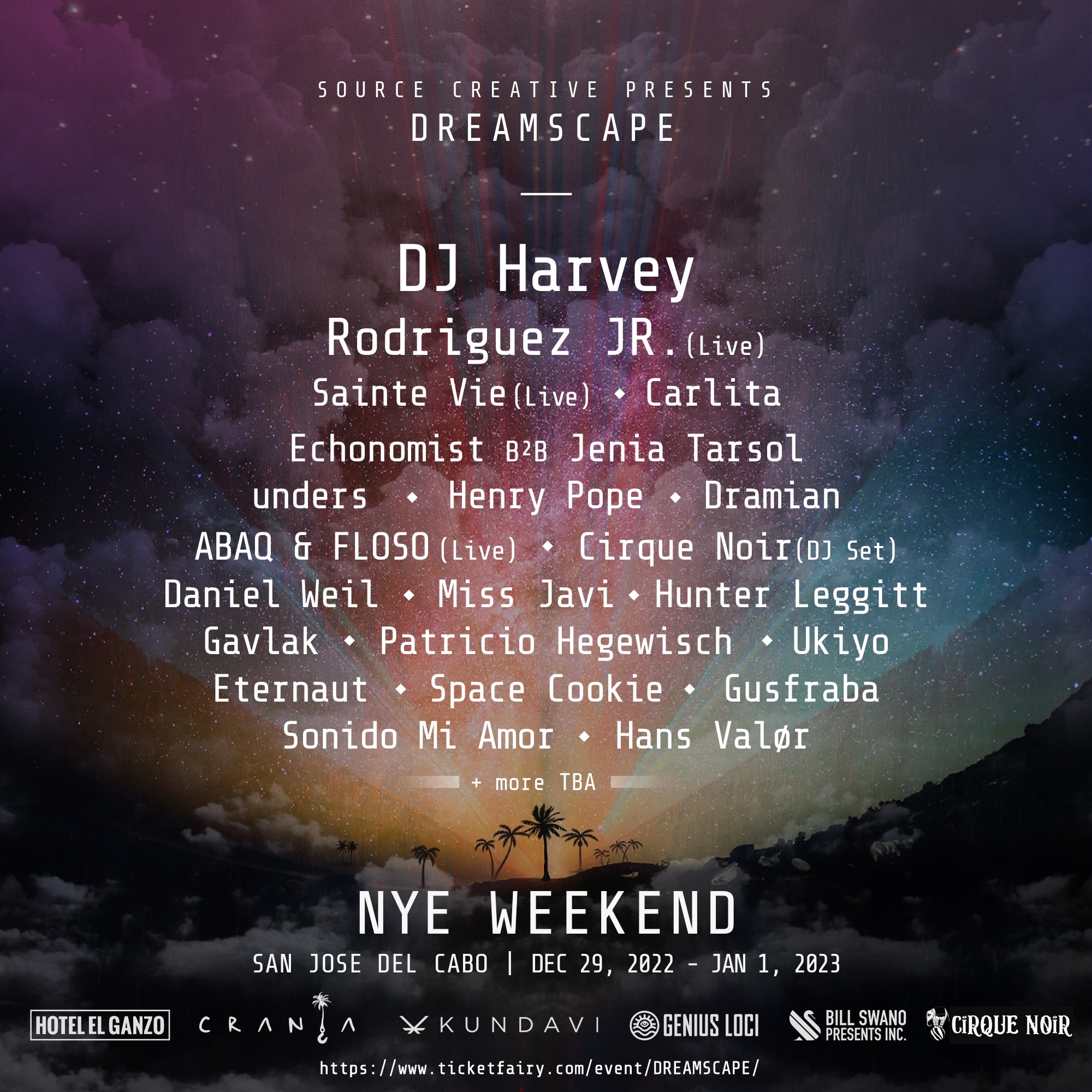 Hotel El Ganzo Releases Lineup for DREAMSCAPE NYE Celebration | EDM Identity