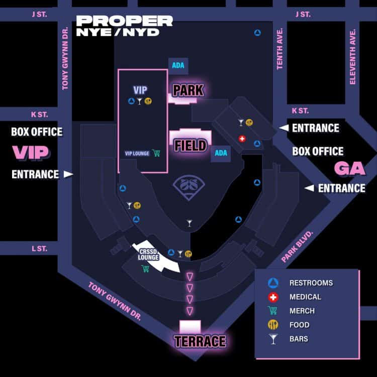 PROPER NYE/NYD 2022 Set Times And Essential Info | EDM Identity