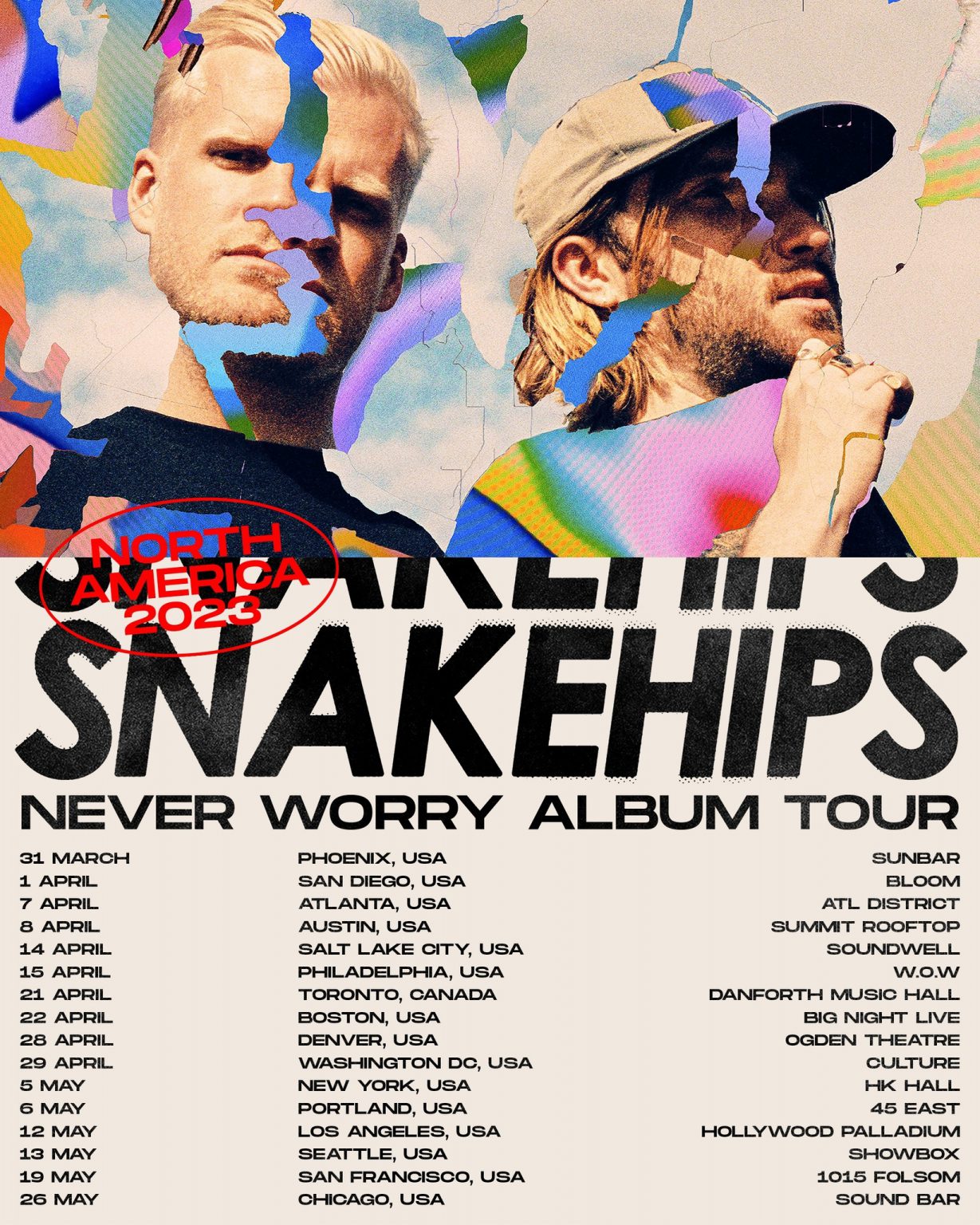 Snakehips Announces North American Tour for Forthcoming Album 'Never Worry' | EDM Identity