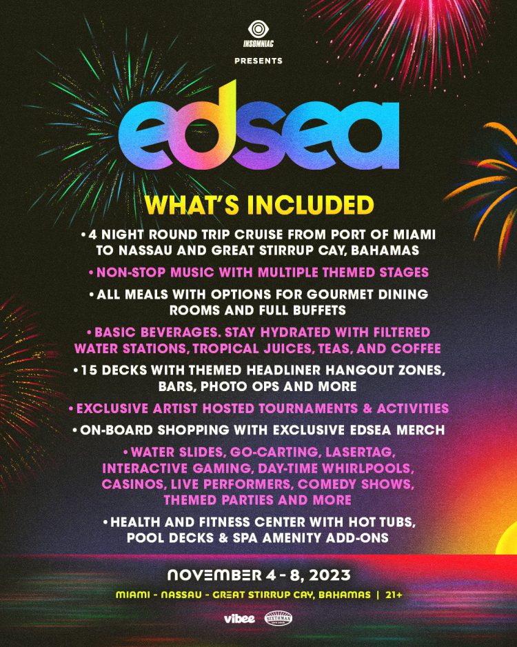 Insomniac Announces Debut Edition of EDSea | EDM Identity