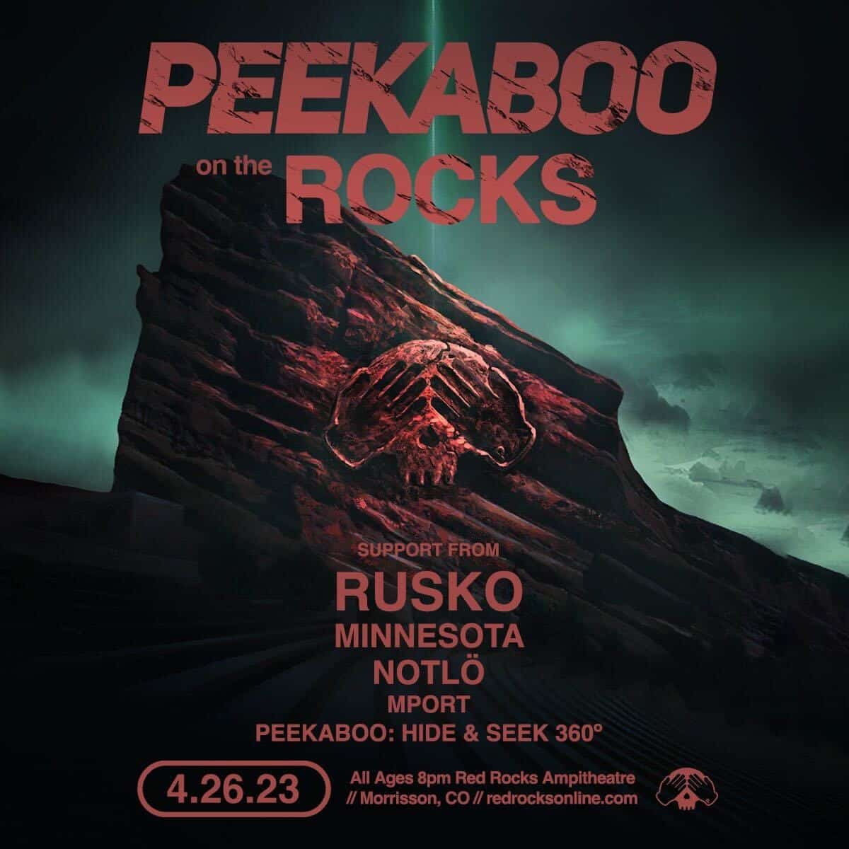 PEEKABOO Announces His Debut Headline Show At Red Rocks | EDM Identity