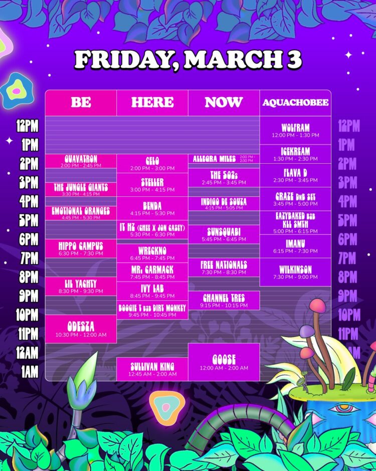 Okeechobee 2023 Set Times And Essential Info | EDM Identity