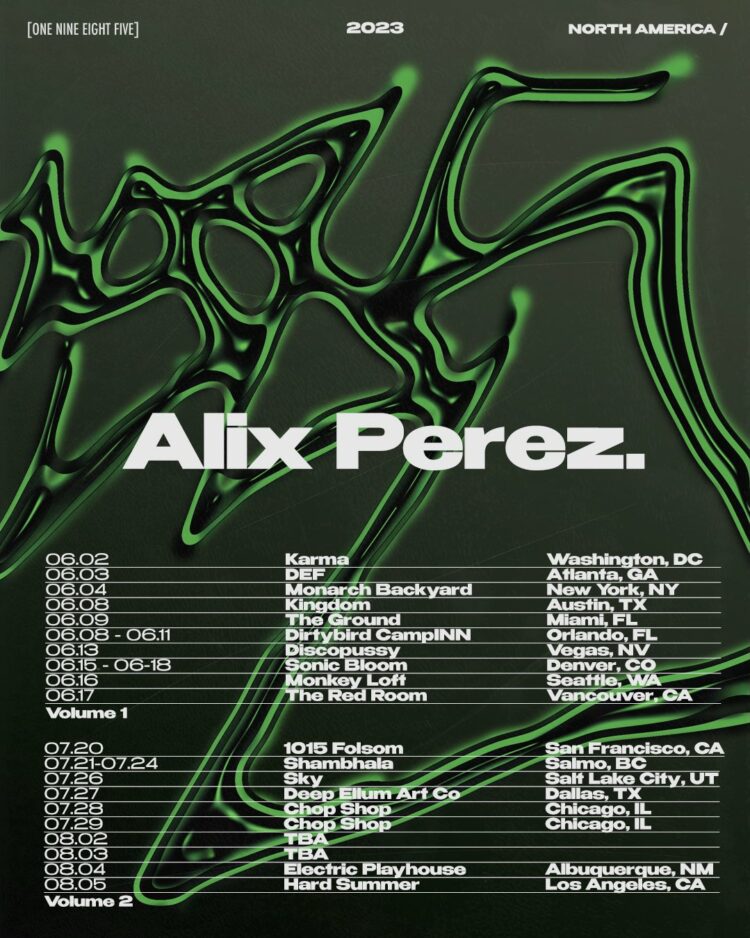 Alix Perez Announces Huge 2023 North America Tour | EDM Identity