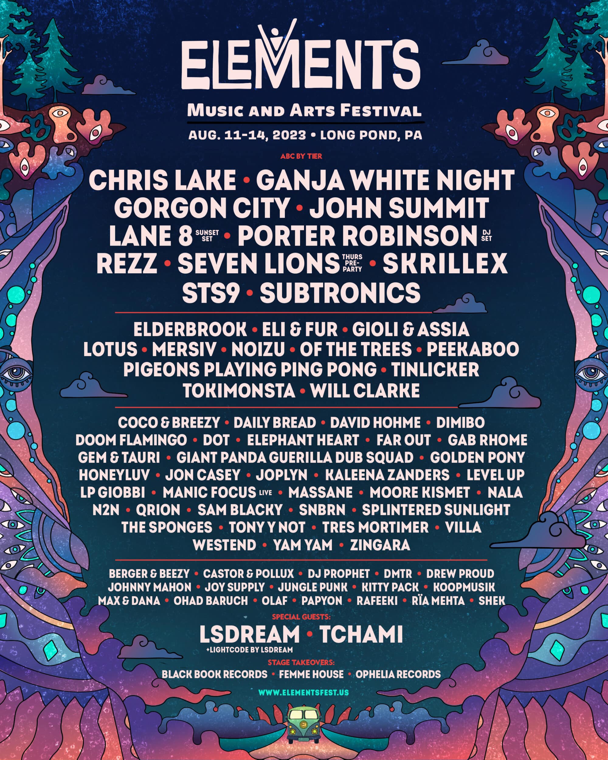 Elements Festival Reveals Second Phase of 2023 Lineup | EDM Identity