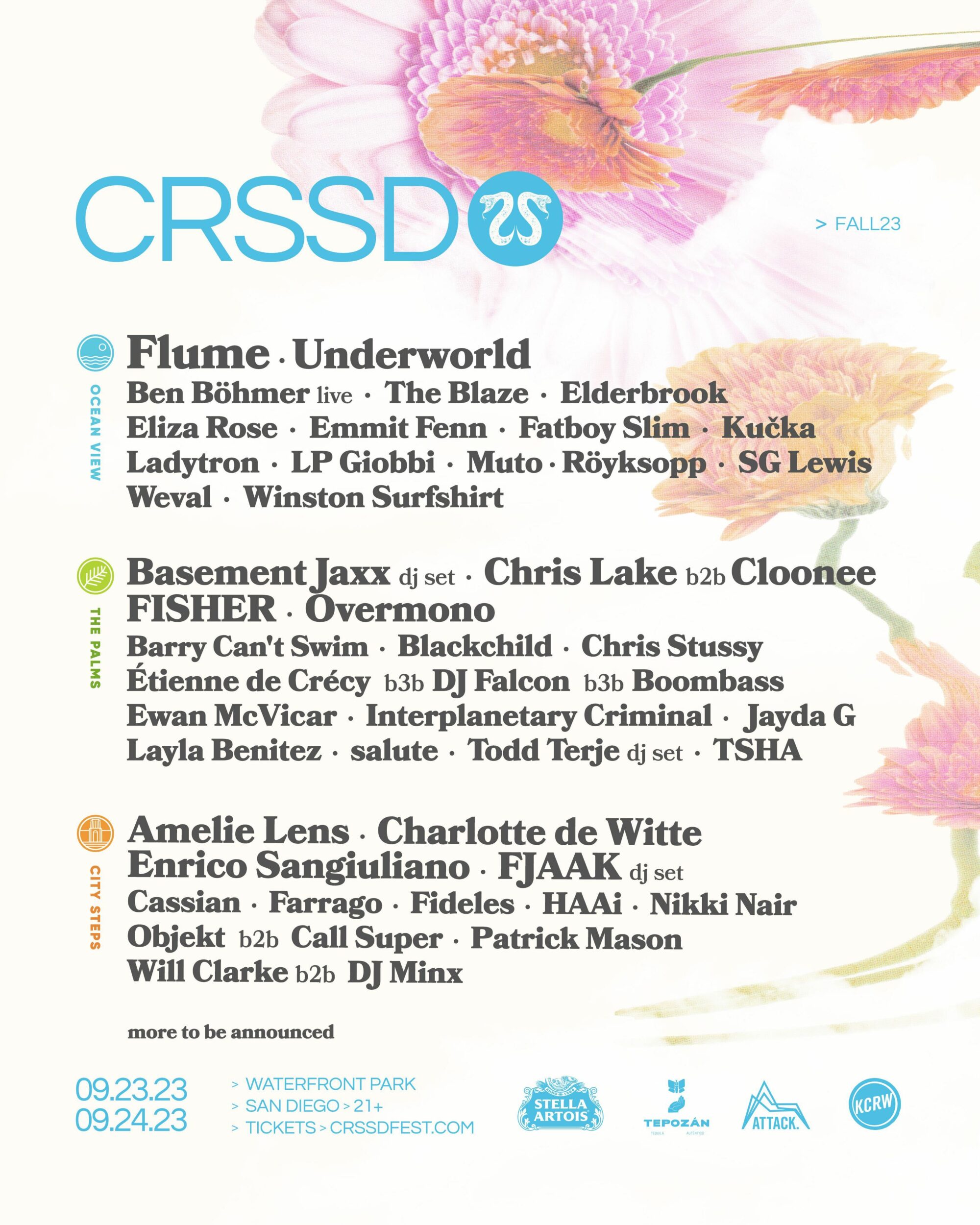 CRSSD Festival Reveals Initial Lineup for Fall 2023 Edition | EDM Identity