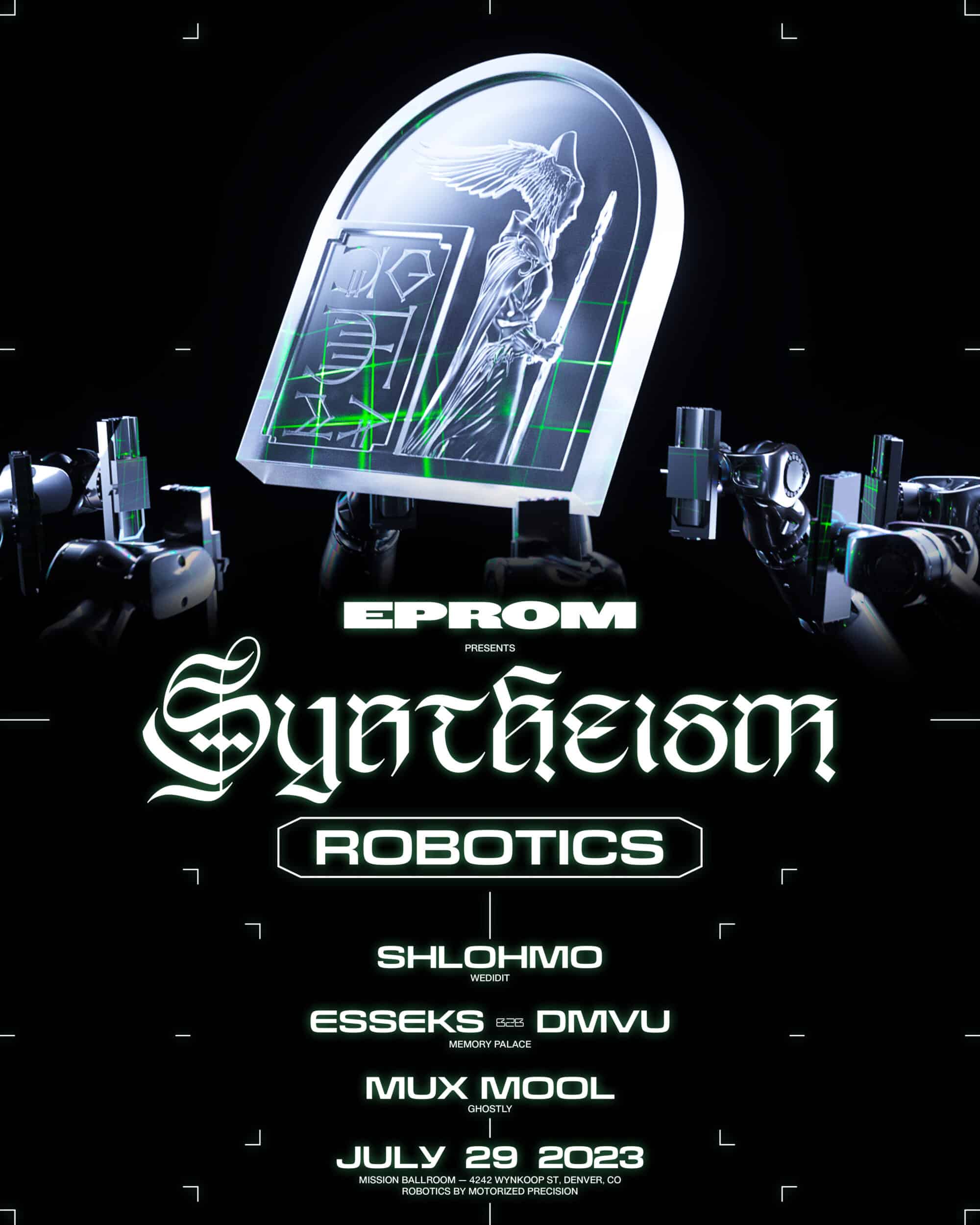 Eprom Unveils a Denver Date to Enjoy "Syntheism Robotics" [Updated ...