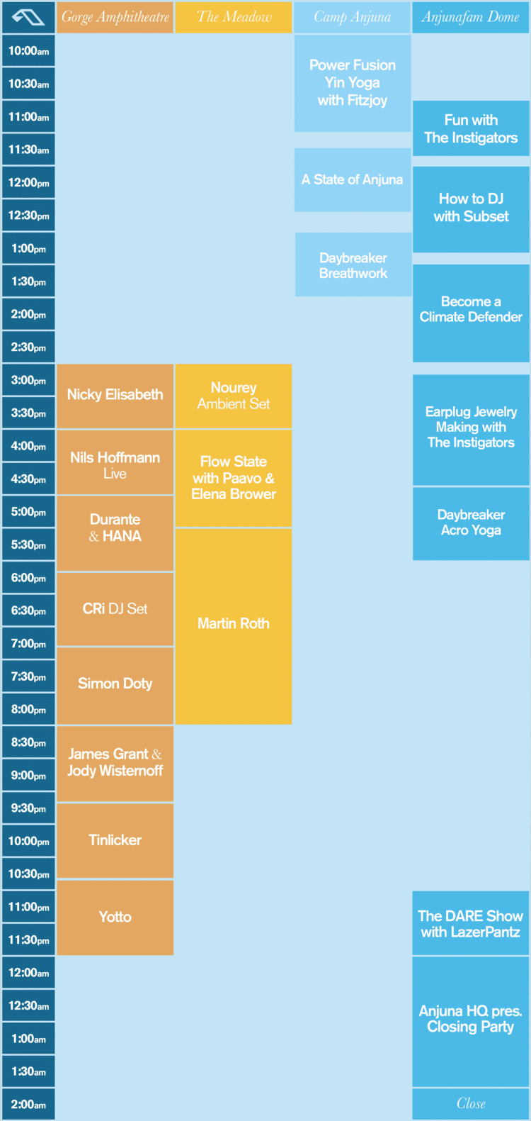 Group Therapy Weekender 2023 Set Times And Essential Info | EDM Identity