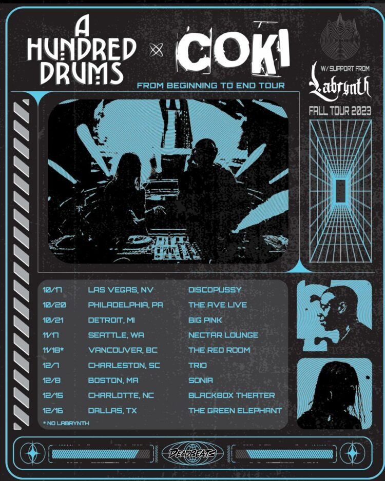 Coki And A Hundred Drums Announce North American Tour | EDM Identity