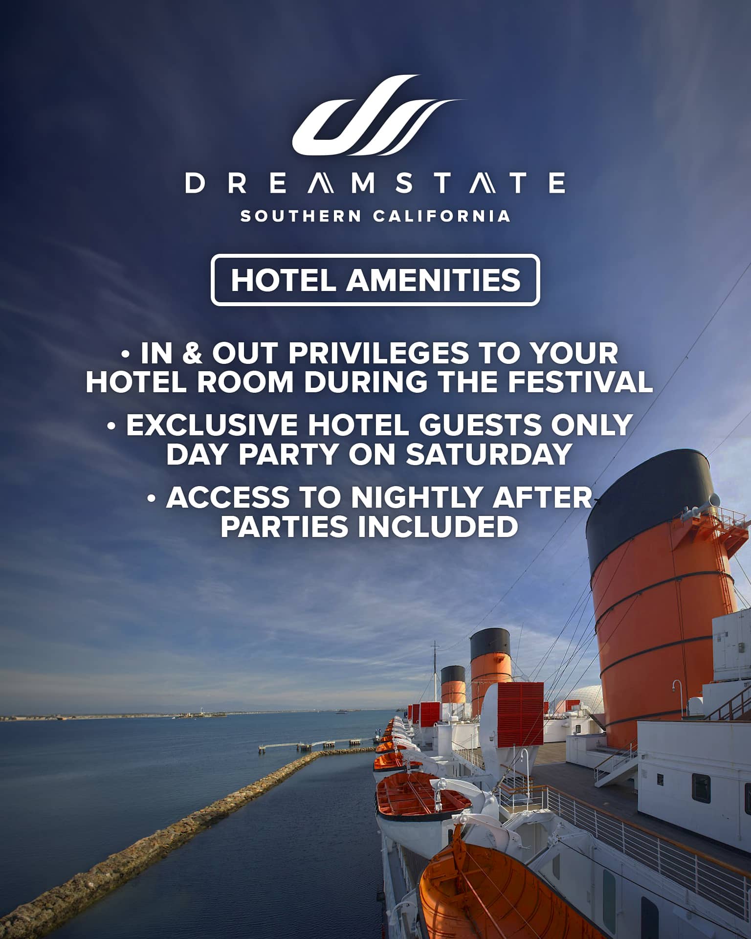 Stay On The Queen Mary During Dreamstate SoCal | EDM Identity
