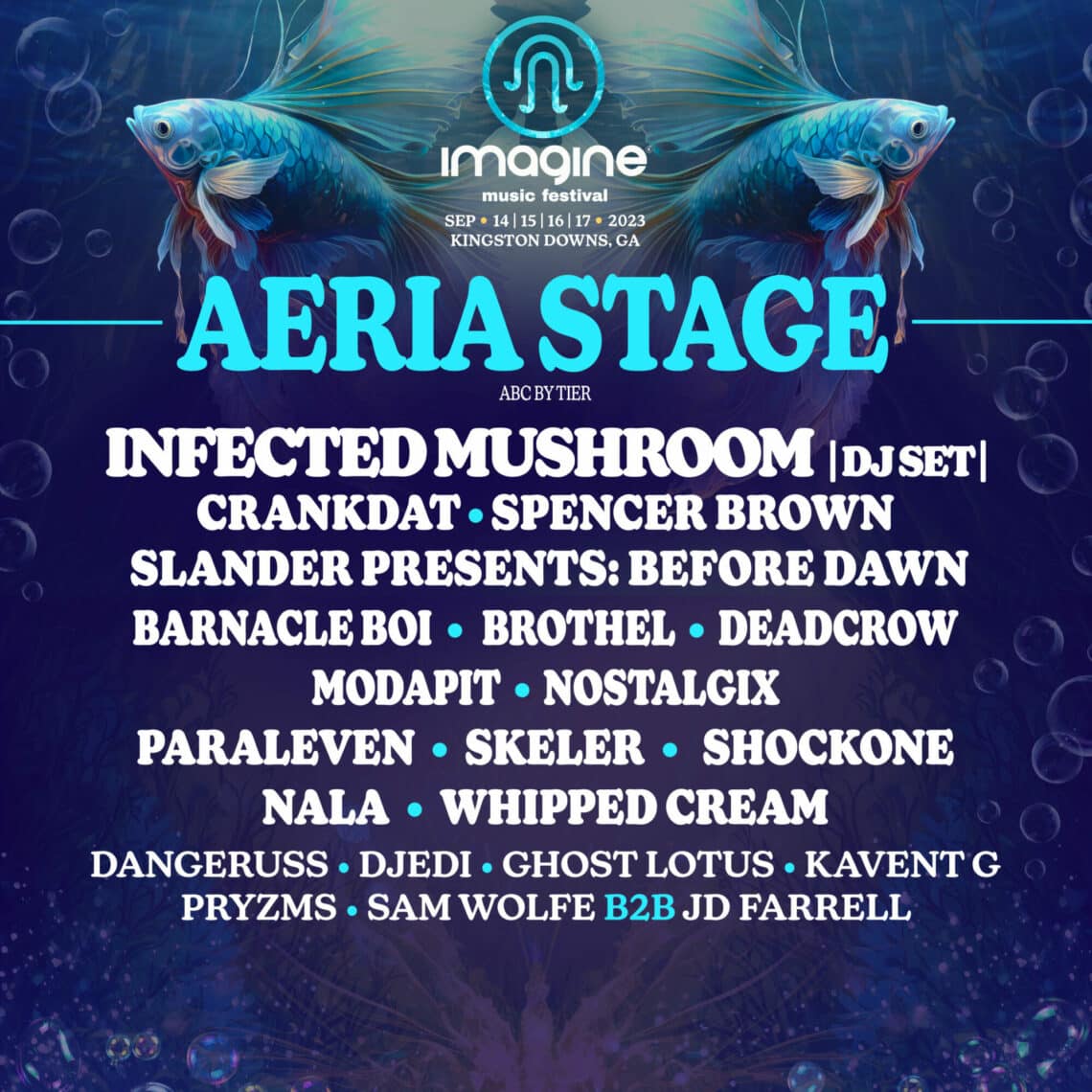 Explore The Stages Of Imagine Music Festival 2023 | EDM Identity