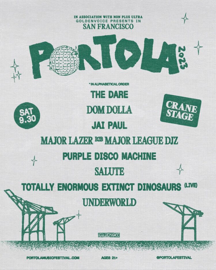 Portola Festival Reveals 2023 Lineup By Stage | EDM Identity