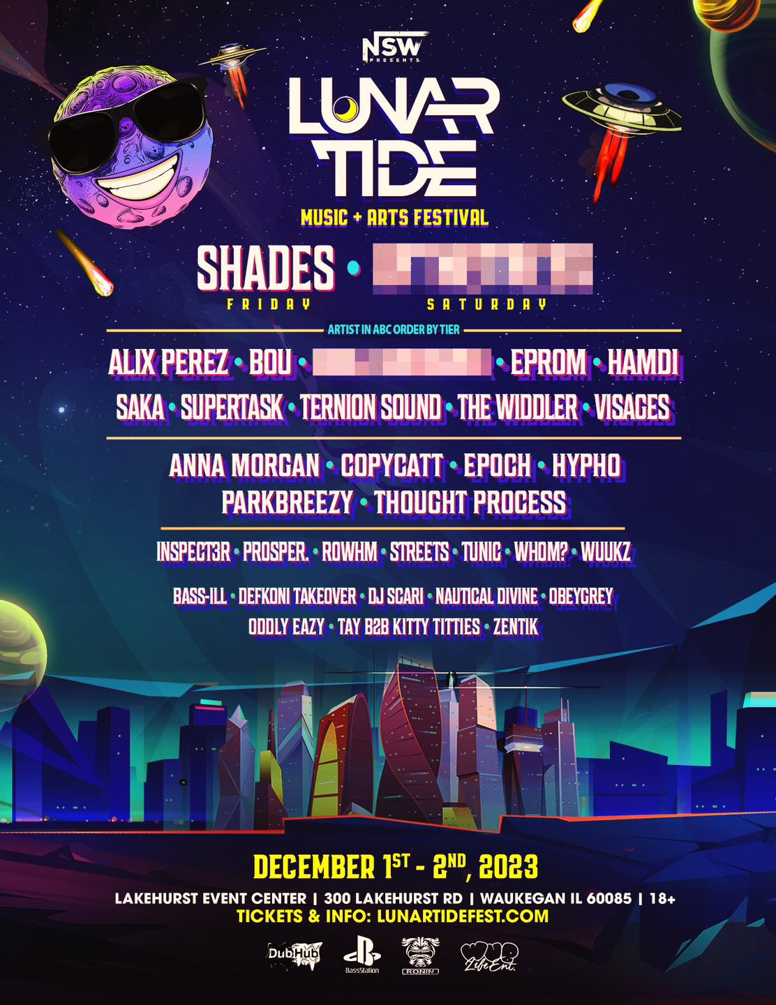 Lunar Tide Drops a Stacked Lineup for 2023 Edition | EDM Identity