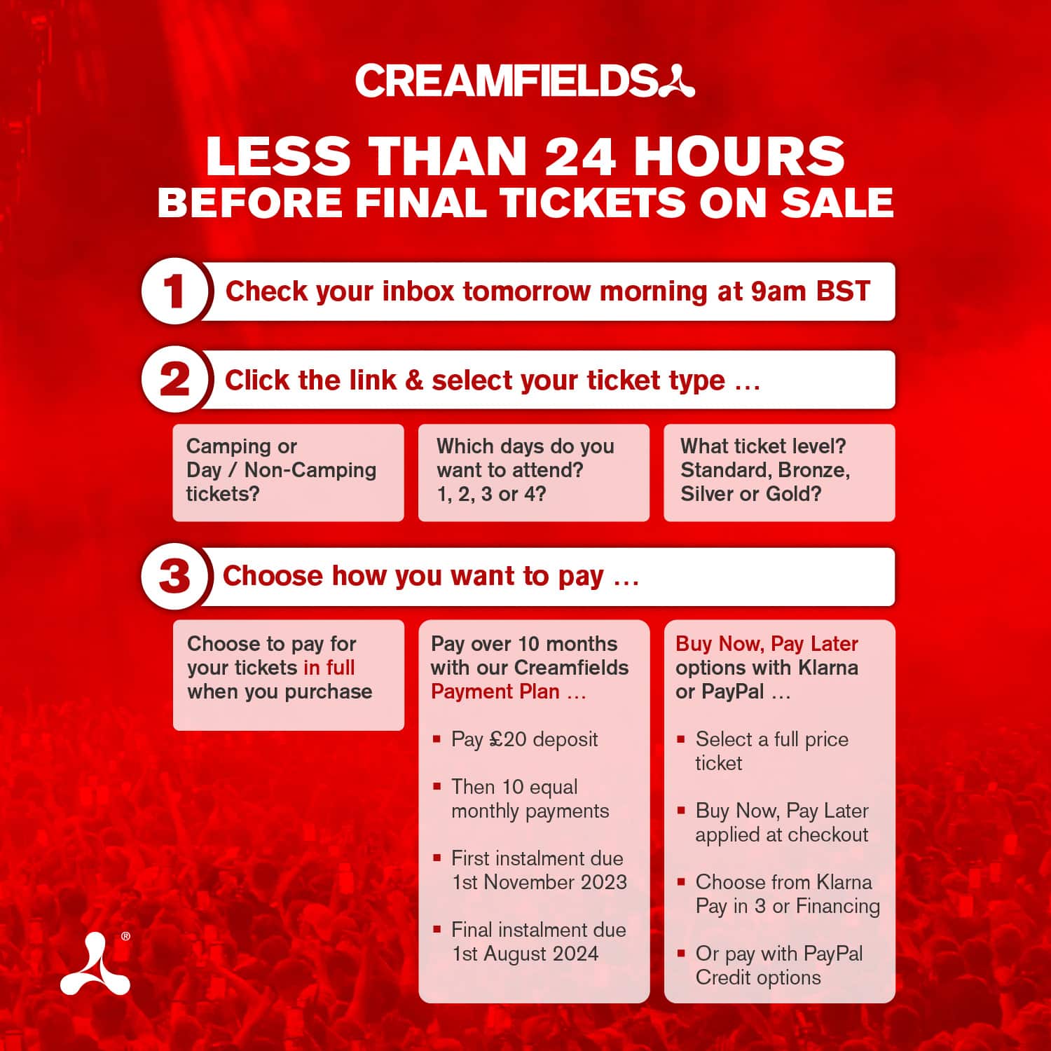 Creamfields Announces 2024 Ticket Sale Info | EDM Identity