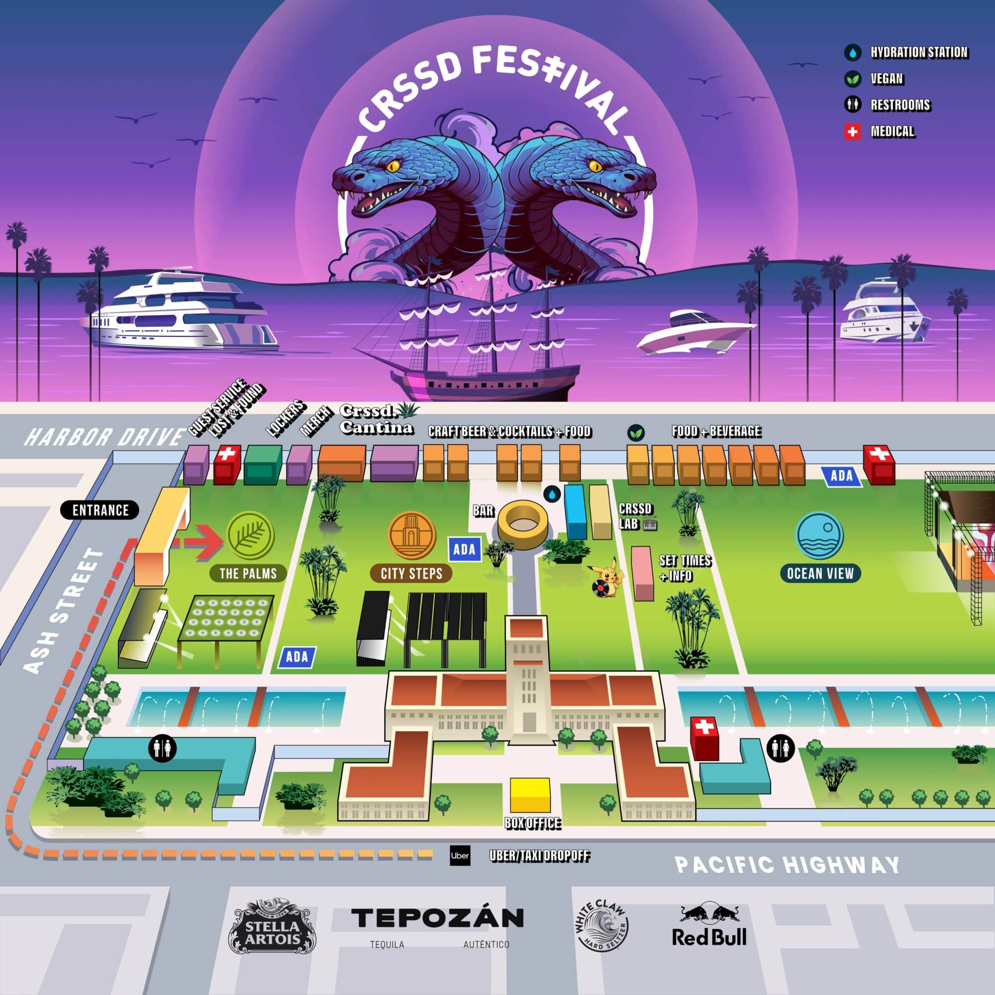 CRSSD Festival Fall 2023 Set Times And Essential Info | EDM Identity
