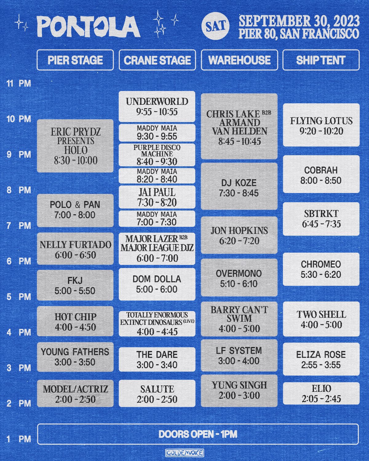 Portola Festival 2023 Set Times And Essential Info | EDM Identity