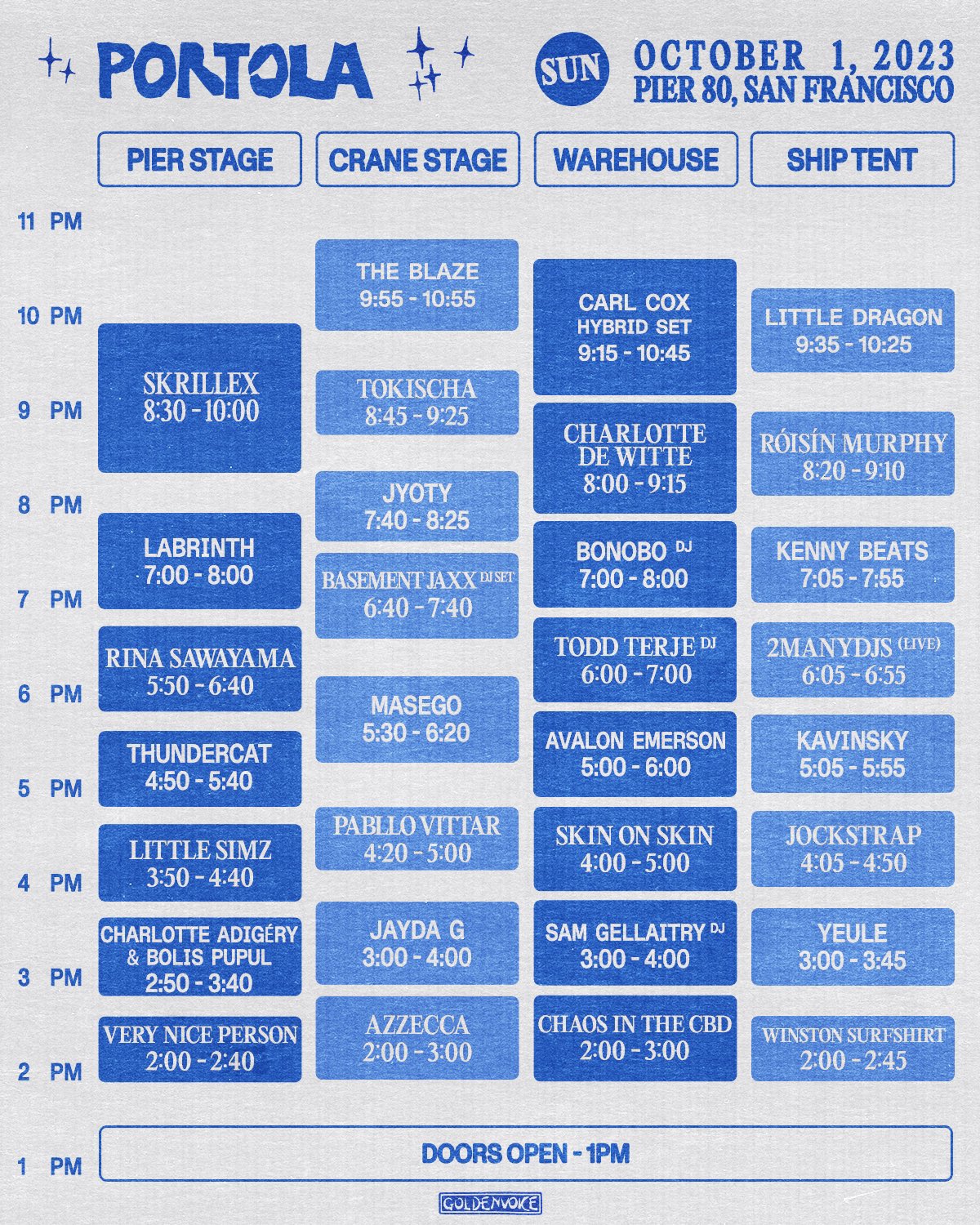 Portola Festival 2023 Set Times And Essential Info | EDM Identity