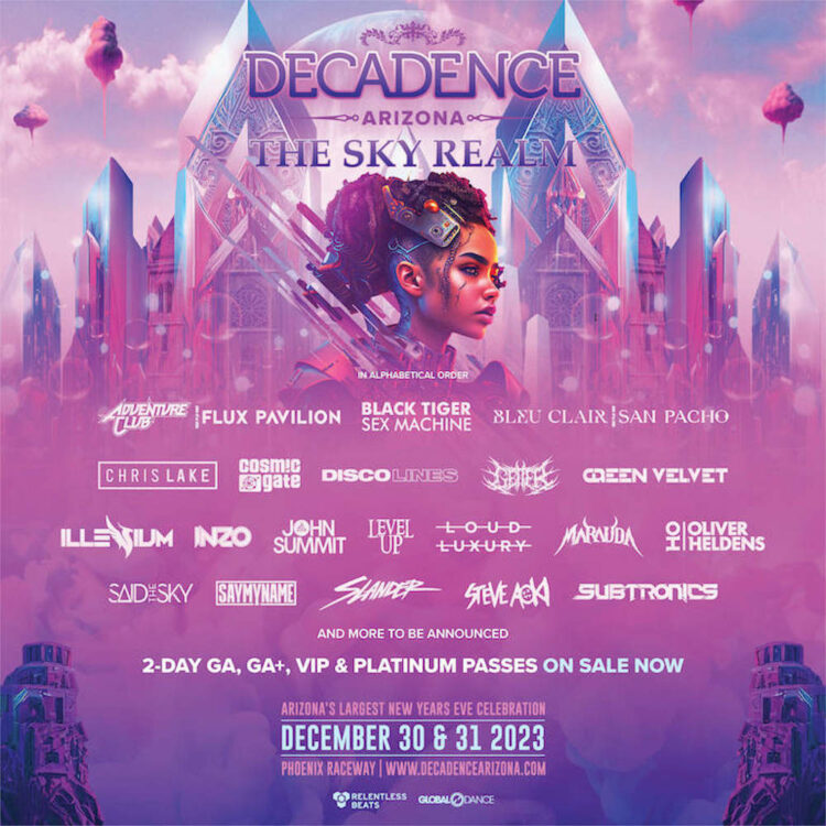Decadence Arizona Adds More Power To 2023 Lineup | EDM Identity