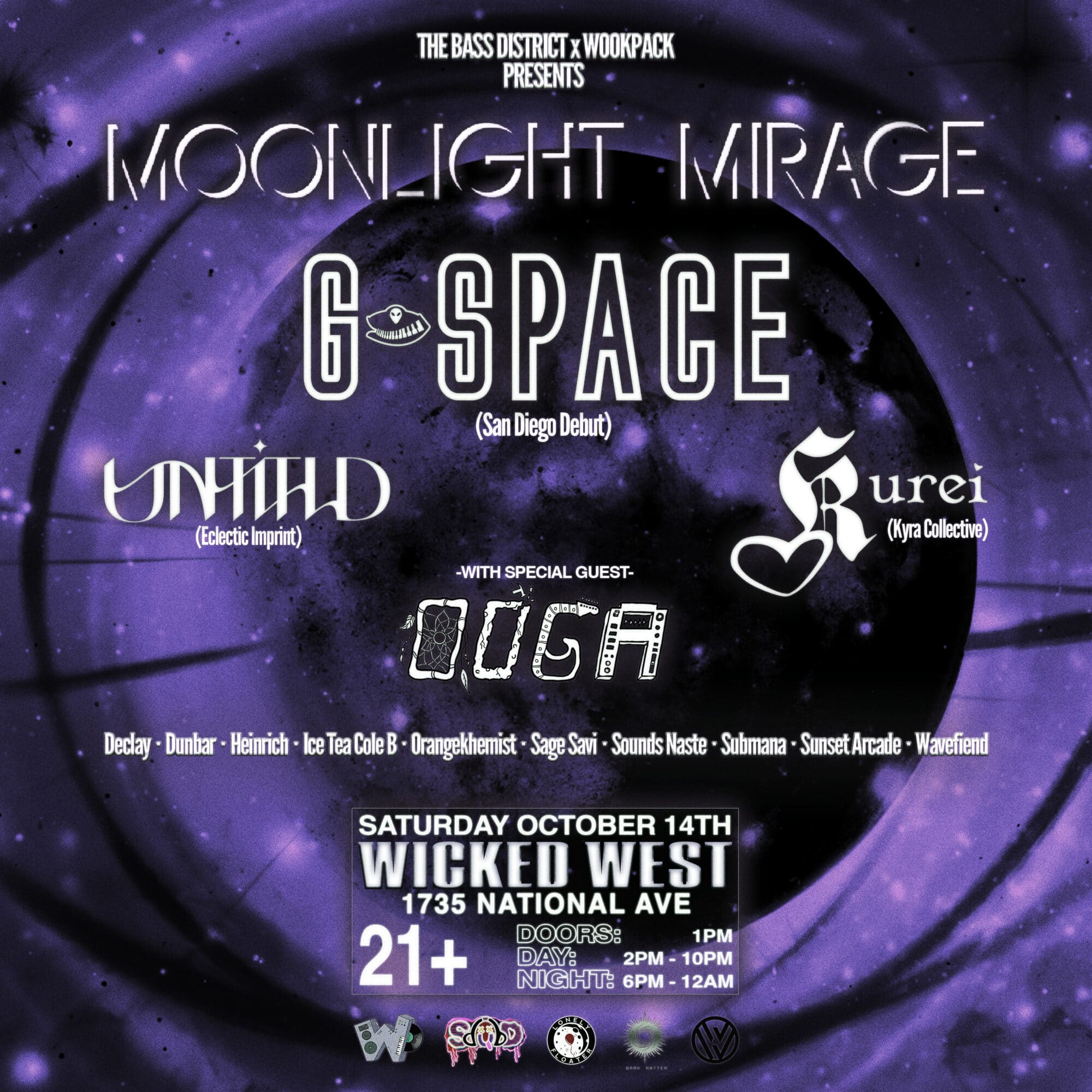 San Diego Unified Bass District Gears Up For Moonlight Mirage 2023 ...