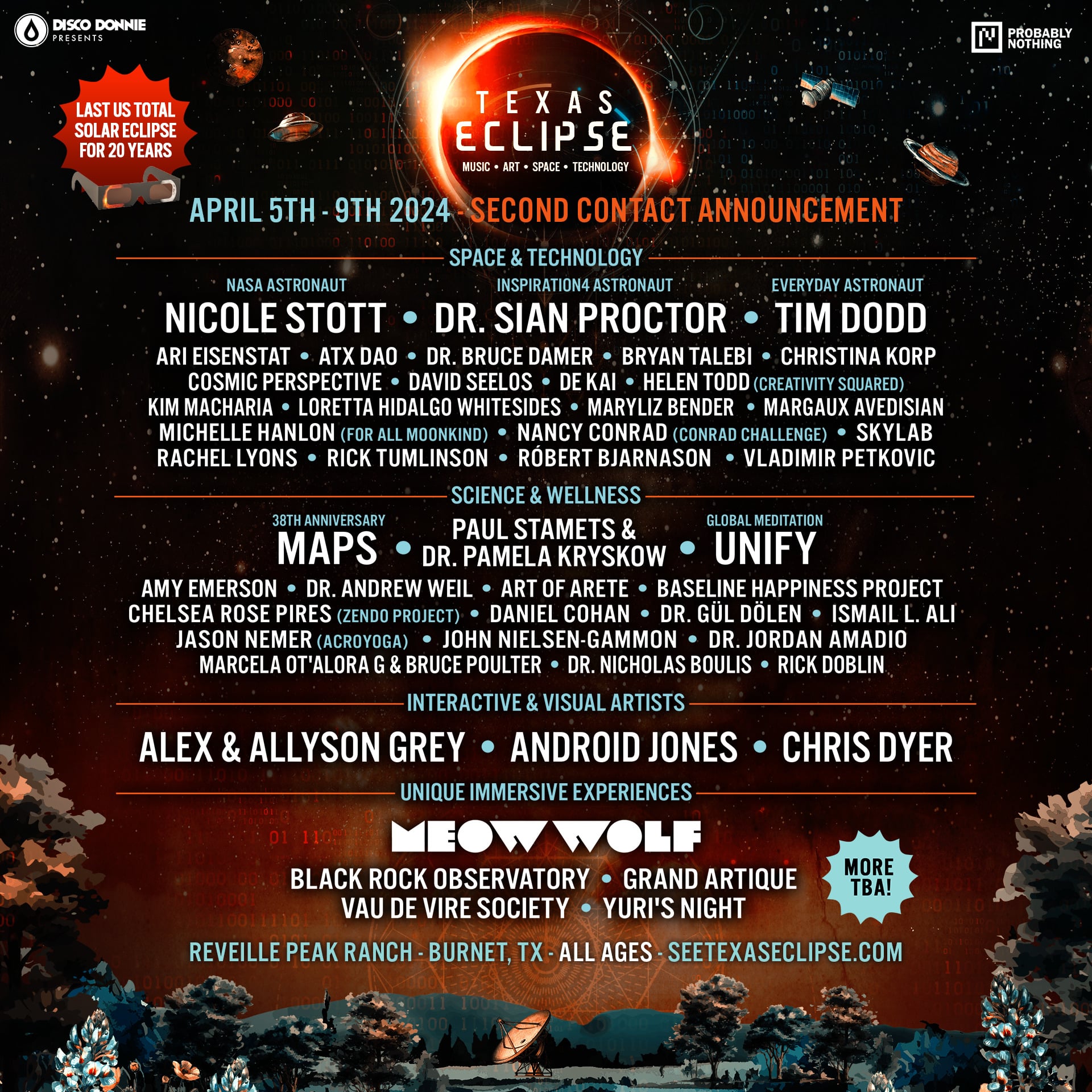 Texas Eclipse Fills Lineup To The Brim With Third Contact Announcement ...