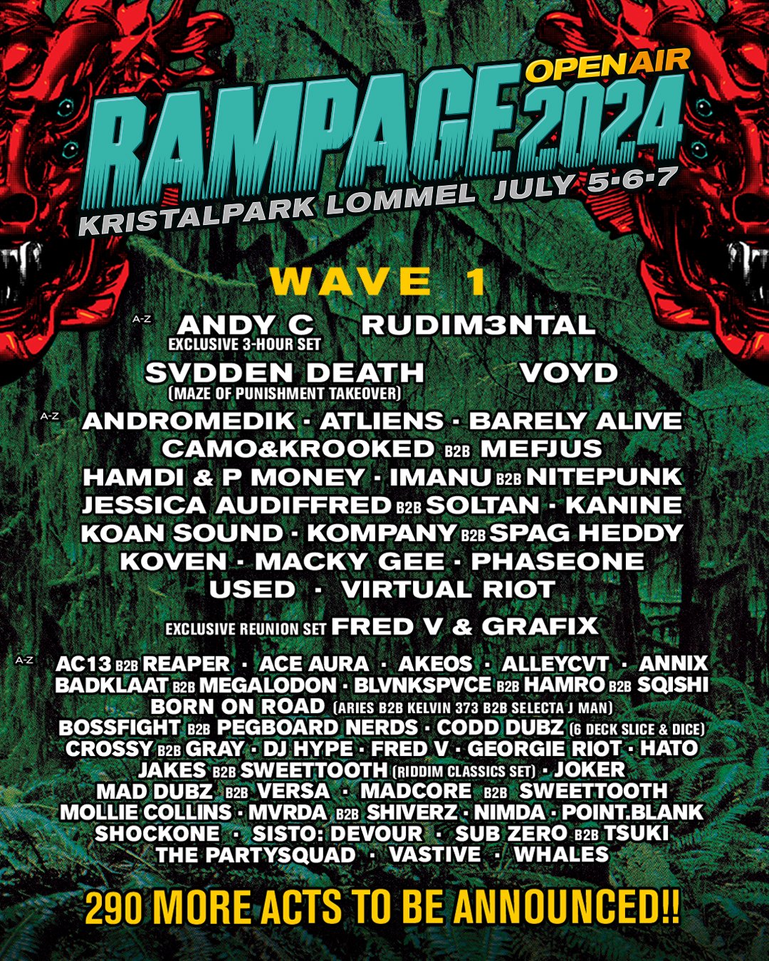 Rampage Open Air Reveals First Wave Of Artists On 2024 Lineup | EDM ...
