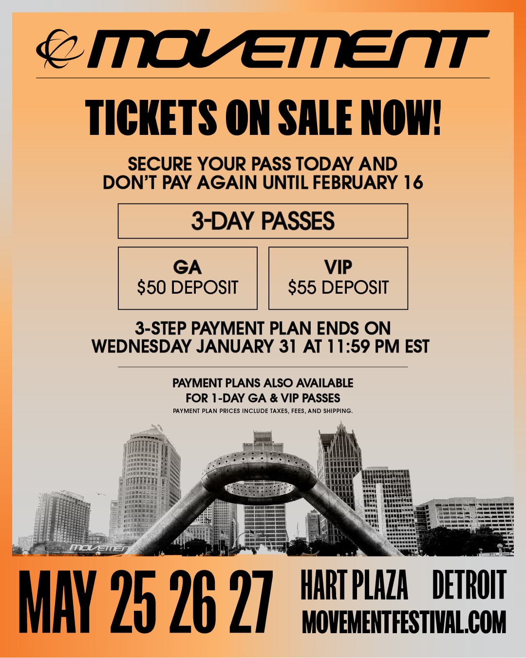 Tickets Are Now On Sale For Movement Music Festival 2024 | EDM Identity