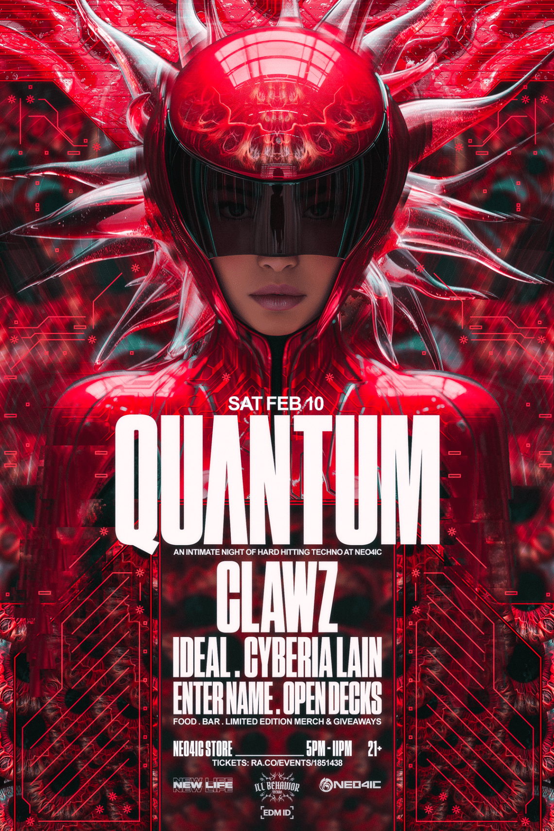 Neo4ic, New Life, And Ill Behavior Team Up For Quantum In San Diego | EDM Identity