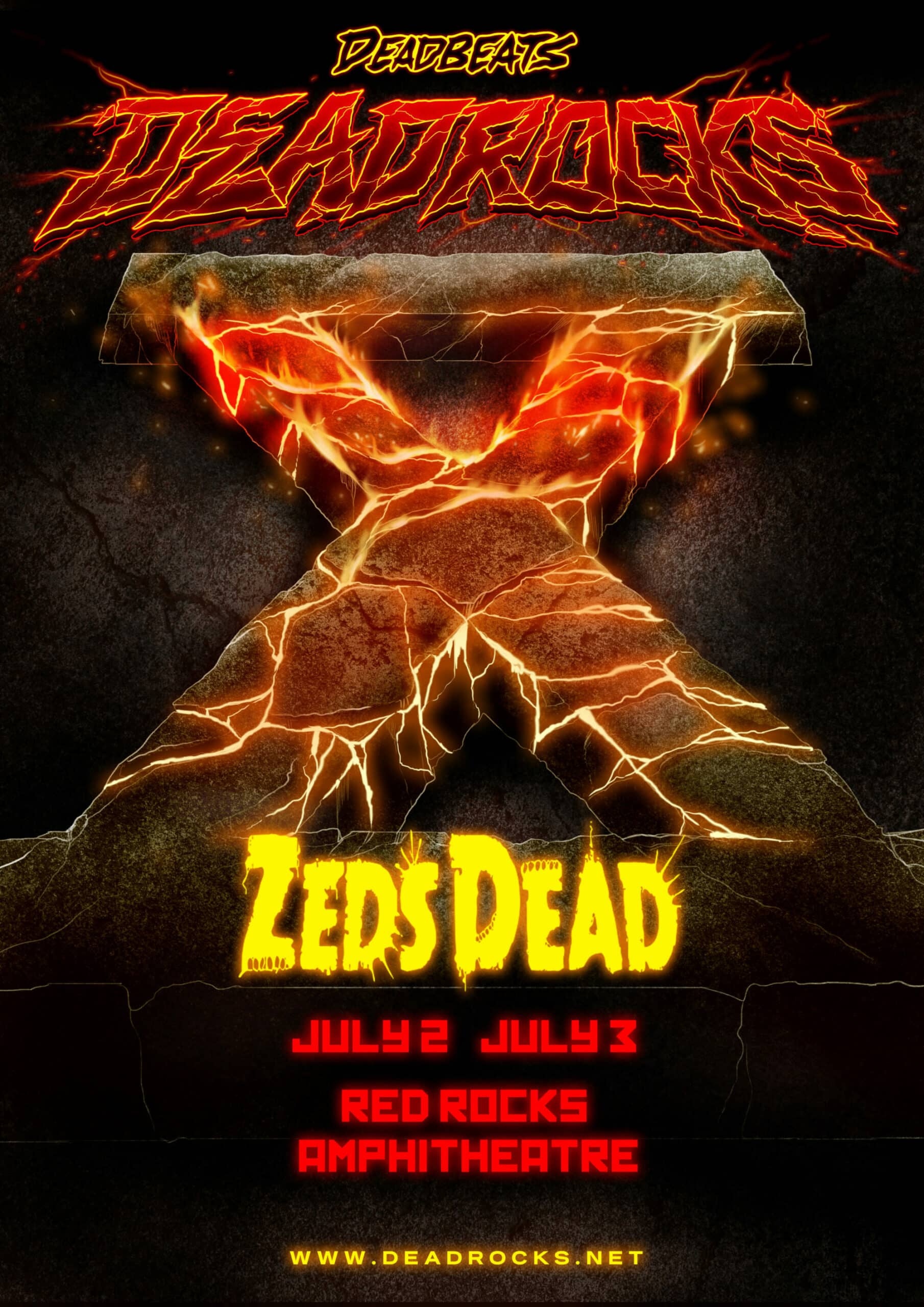 Zeds Dead Announce 10th Annual Deadrocks at Red Rocks Amphitheatre ...
