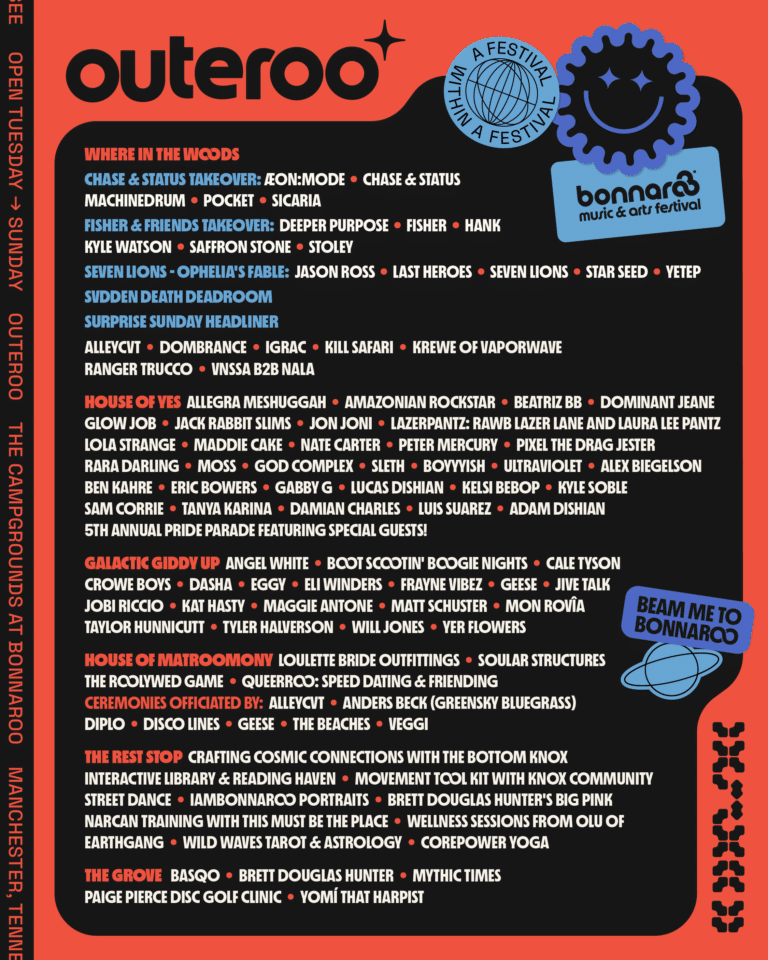 Bonnaroo Reveals Stacked Outeroo Lineup For 2024 Edition | EDM Identity