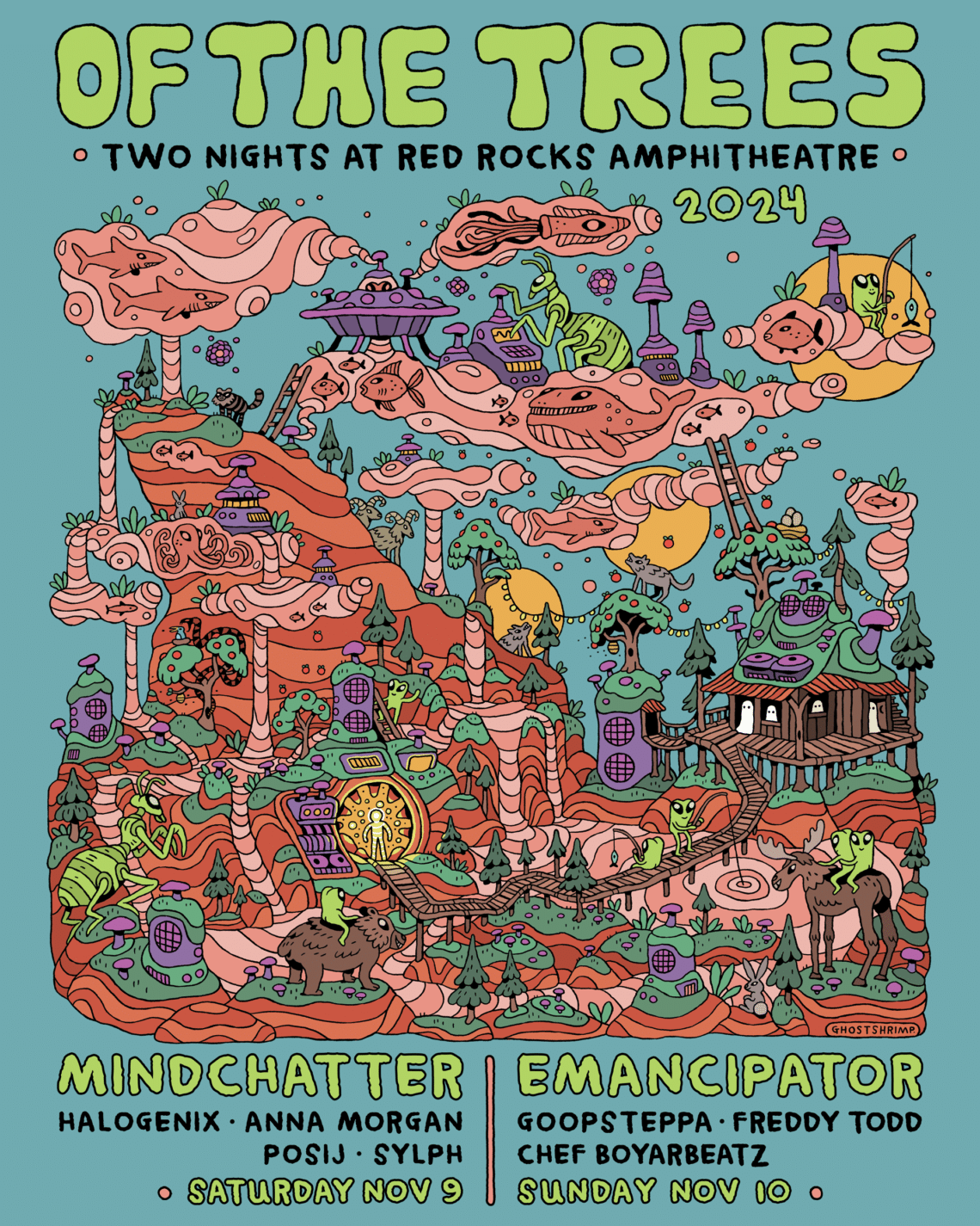 Of The Trees Unveils Lineup For Two-Day Red Rocks Event | EDM Identity