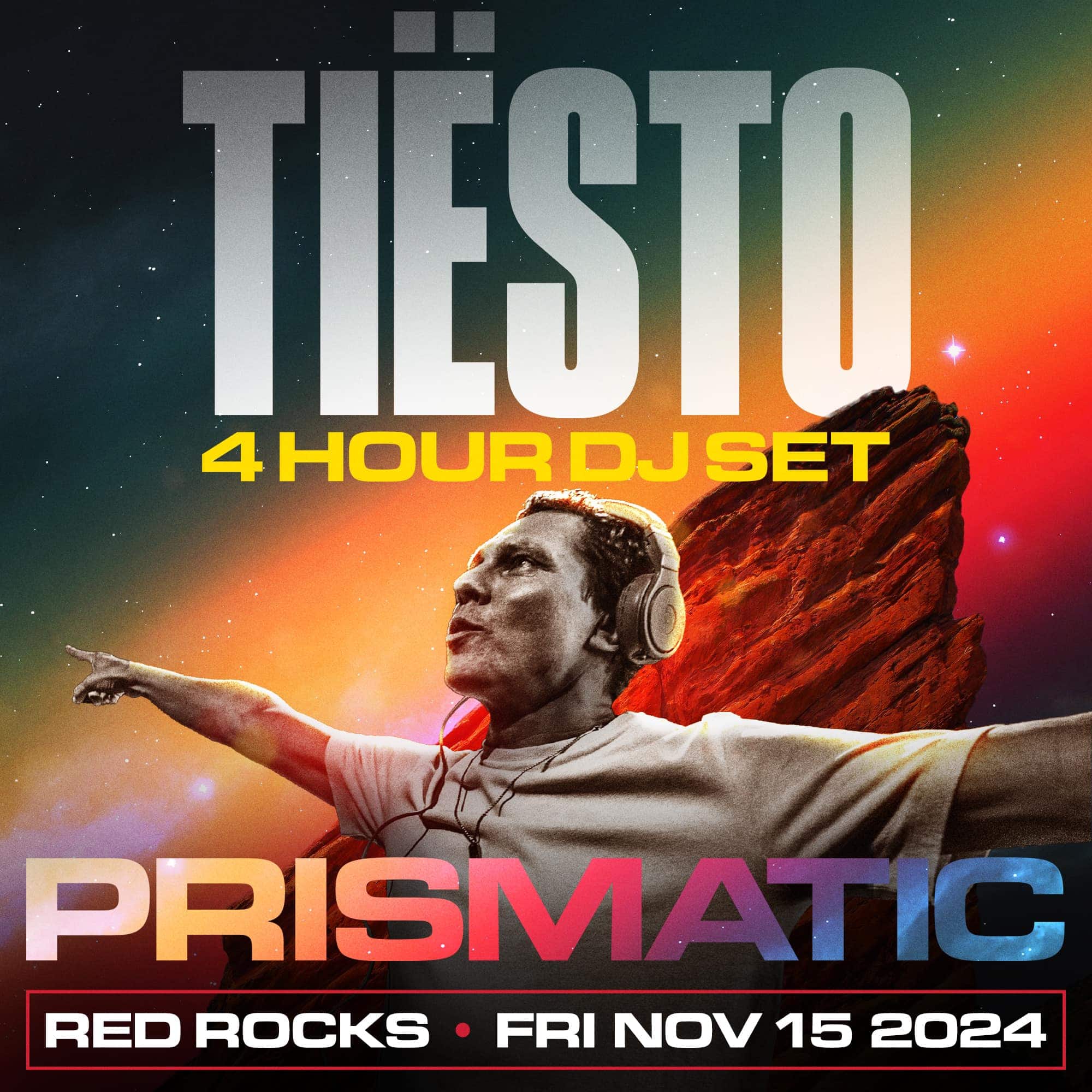 Tiësto to Play Four-Hour Set at Red Rocks Amphitheatre | EDM Identity
