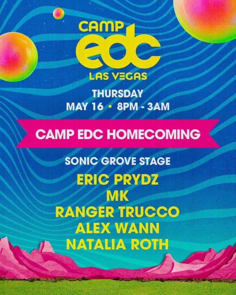 Camp EDC 2024 Party And Activity Schedules, Maps, And More | EDM Identity