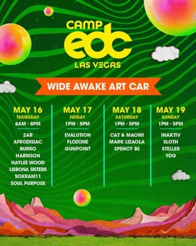 Camp EDC 2024 Party And Activity Schedules, Maps, And More | EDM Identity